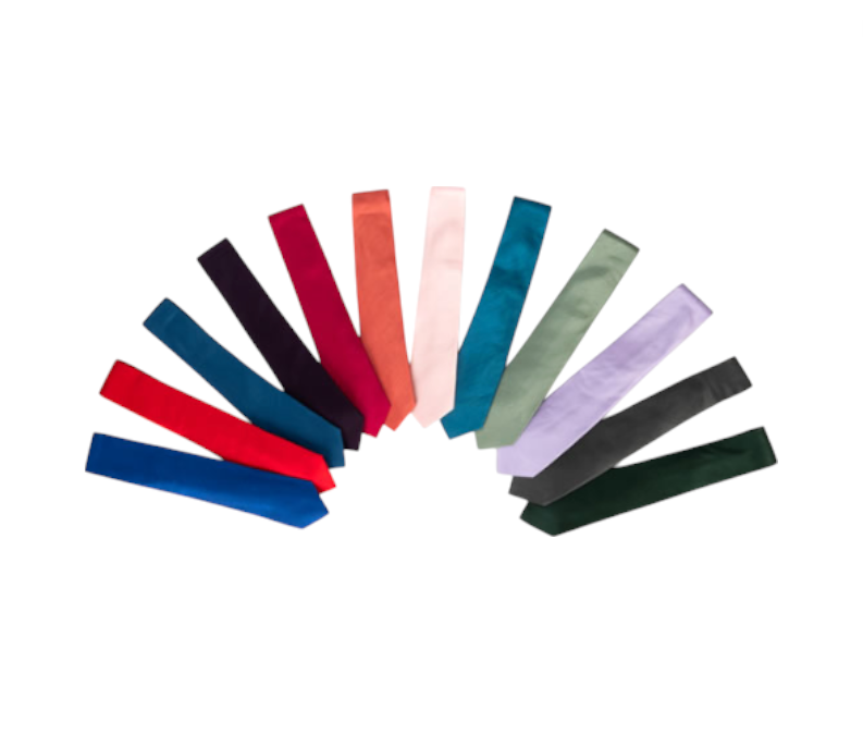 Gents Straight Silk Effect Tie - Range Of Colours – Kilts Wi Hae Ltd