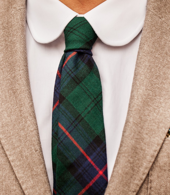 Made To Order House Of Edgar Tartan Straight Neck Ties - M - Z Tartans ...