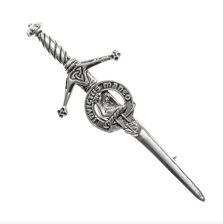 Armstrong Clan Crest Pewter Sword Kilt Pin – Kilts Wi Hae