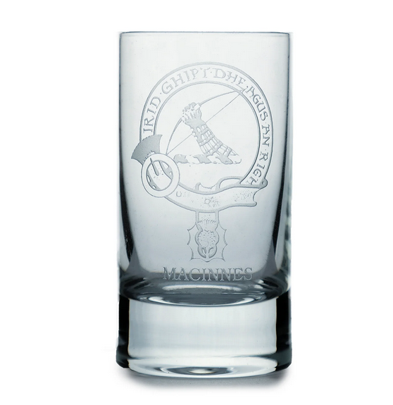 Dram Tot Shot Glass - MacInnes – Kilts Wi Hae Ltd